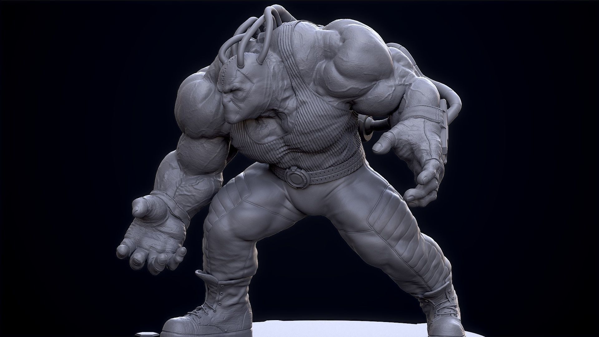 Bane 3D print 3D model 3D printable | CGTrader