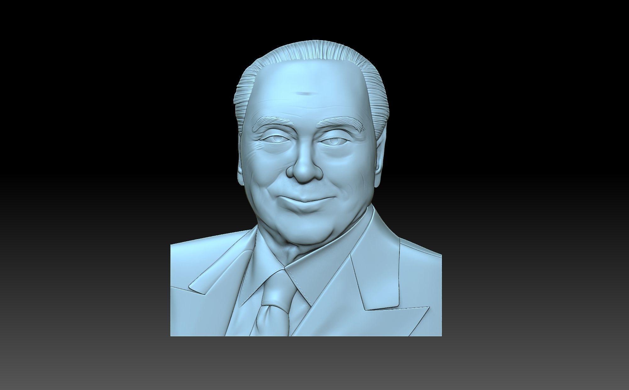 Berlusconi Silvio 3D model 3D printable | CGTrader