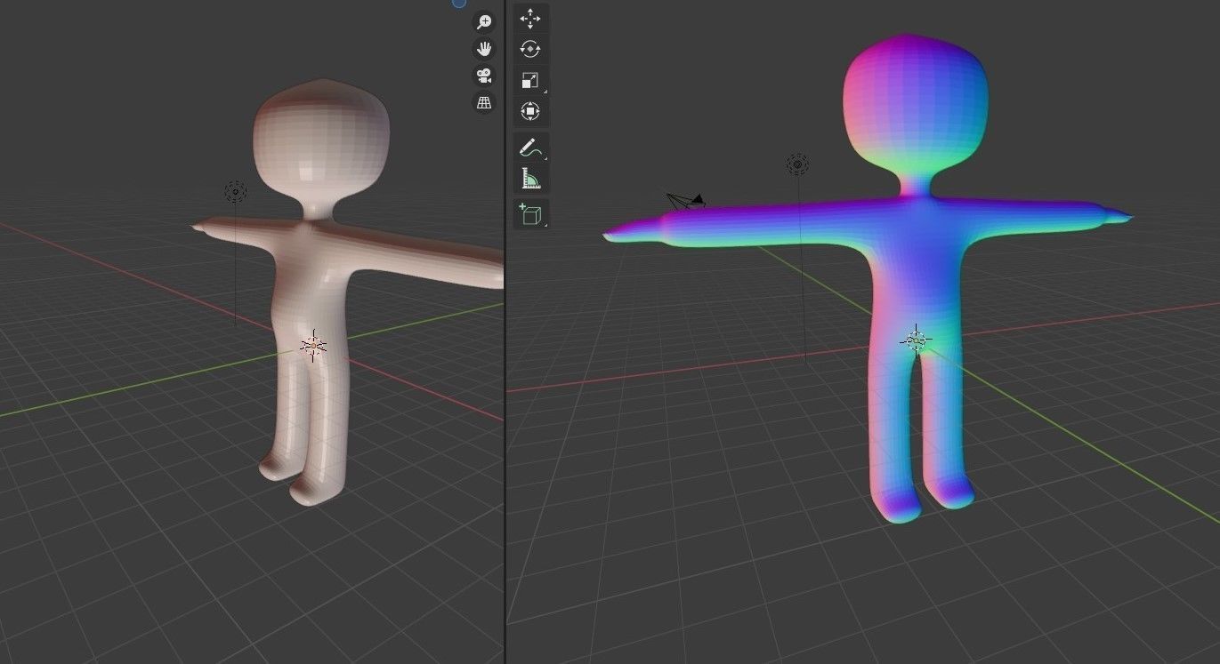 simple faceless character 3D model | CGTrader