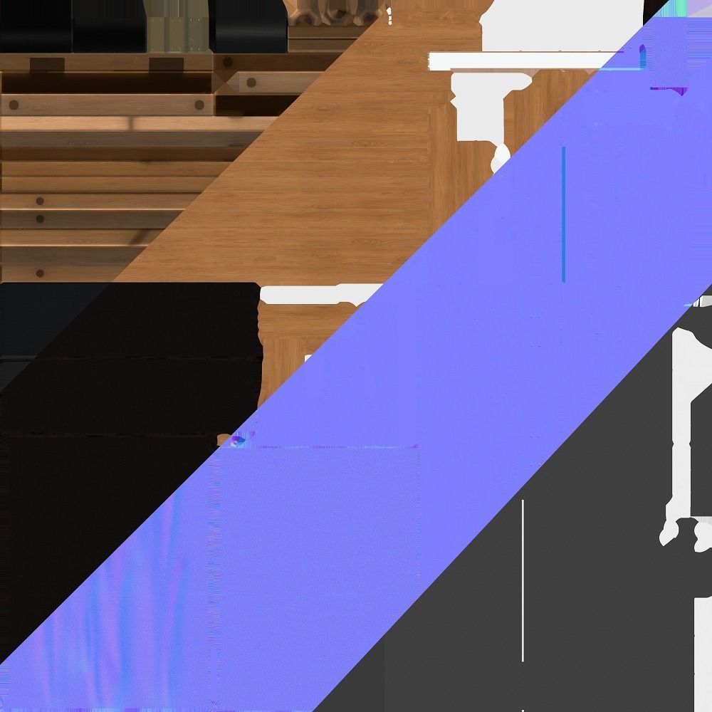 3D model Directors and Makeup Victorias Secret Chair VR / AR / low-poly ...