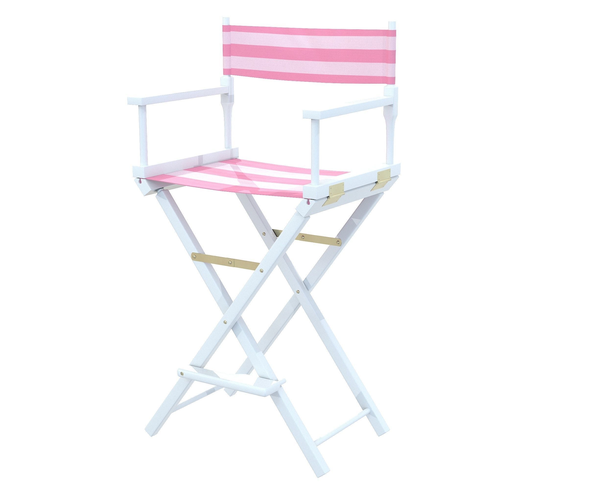 3D model Directors and Makeup Victorias Secret Chair VR / AR / low-poly ...