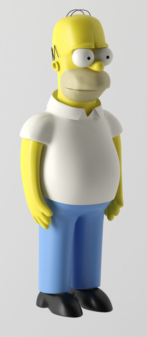 Homer Simpson 3d model 3D model | CGTrader