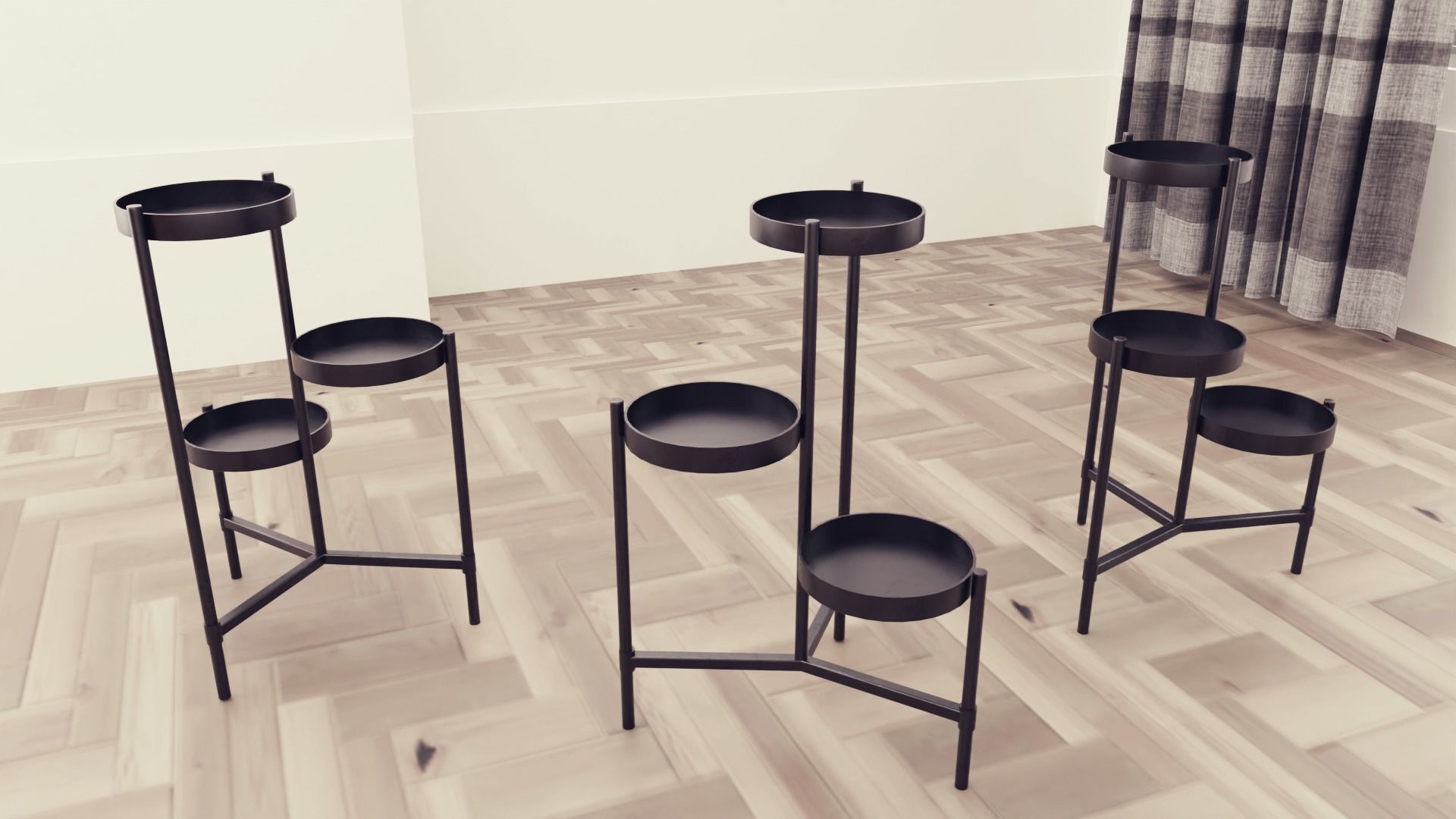 3D model Stands Collection VR / AR / low-poly | CGTrader