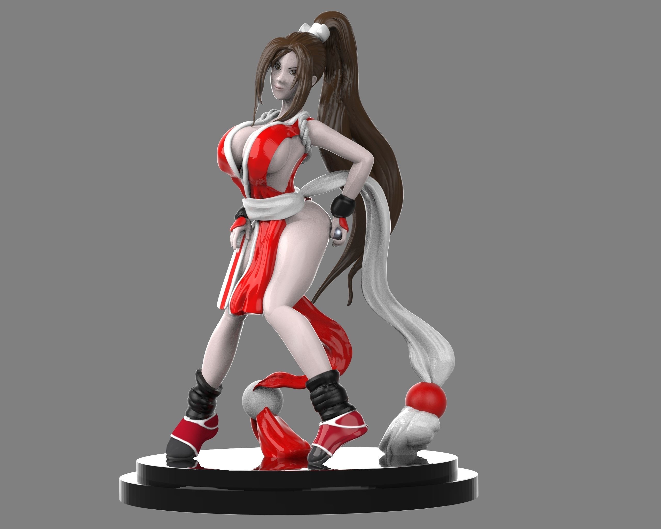 KOF Mai Shiranui 3D model 3D printable | CGTrader