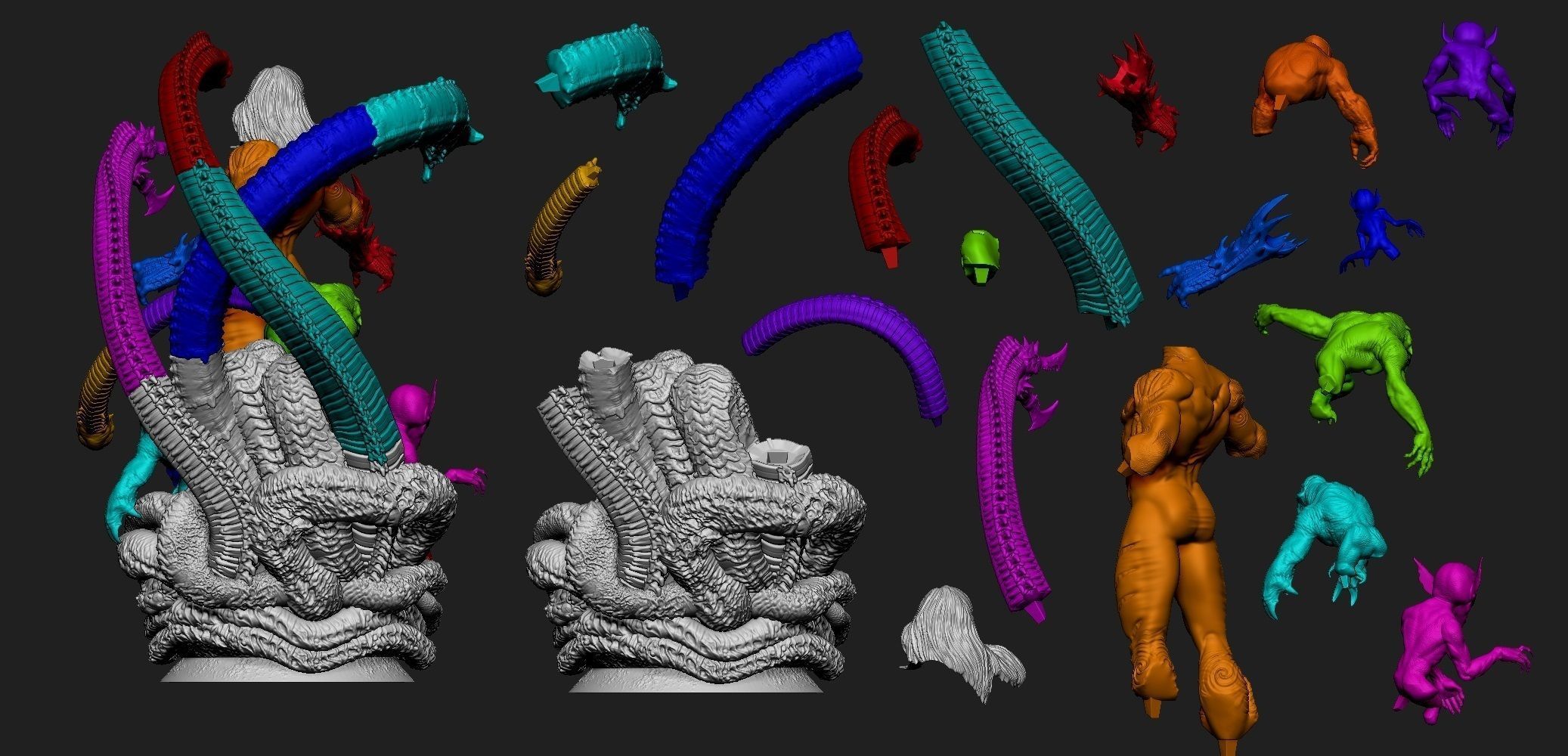 DARKNESS BY CREATIVE GEEK MB 3D model 3D printable | CGTrader