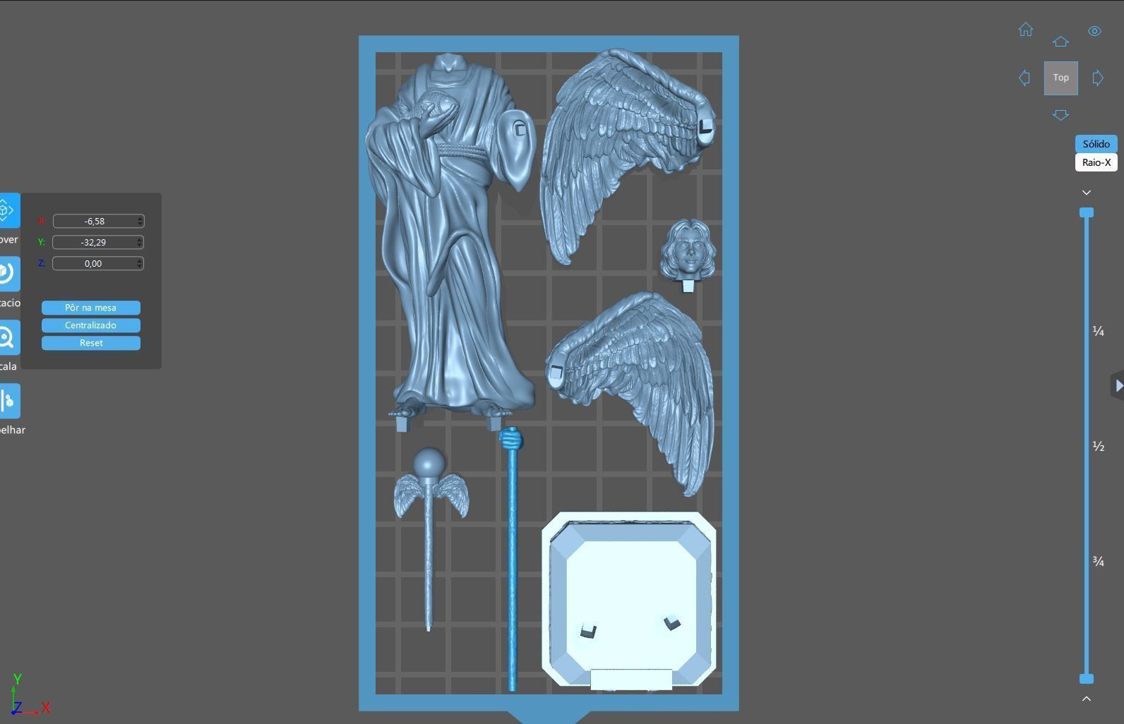 St Raphael Archangel 3D model 3D printable | CGTrader