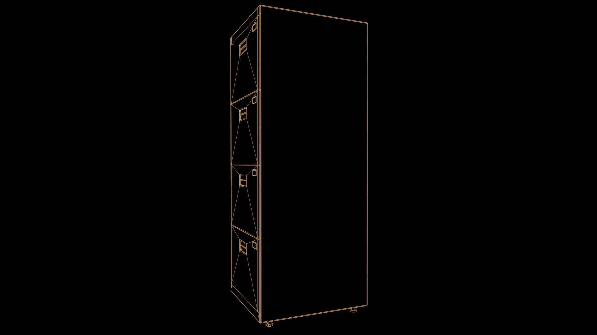 3D model Filing Cabinet VR / AR / low-poly | CGTrader