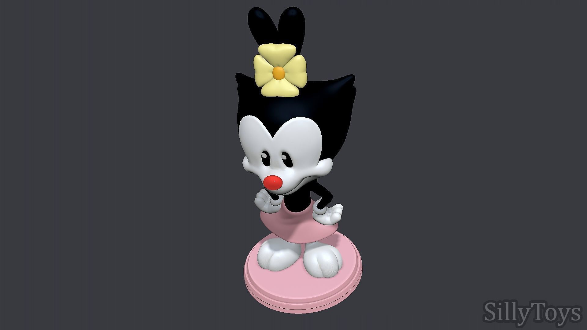 Dot Warner - Animaniacs 3D model 3D printable | CGTrader