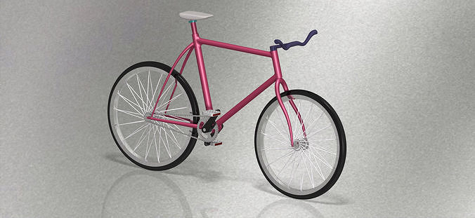 Bicycle 3D model animated | CGTrader