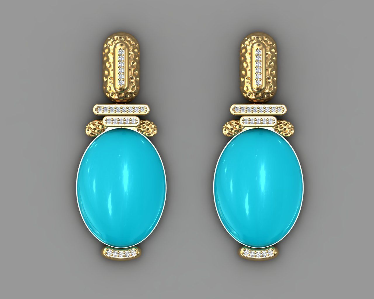 Earing 01 3D model 3D printable | CGTrader