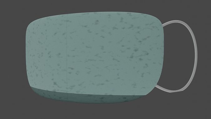 Ultimately simple mask low poly 3D model | CGTrader