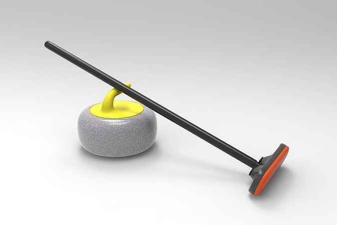 3D model Curling Equipment VR / AR / low-poly | CGTrader