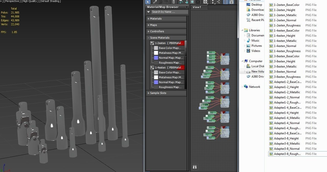3D model Joint Set 01 VR / AR / low-poly | CGTrader