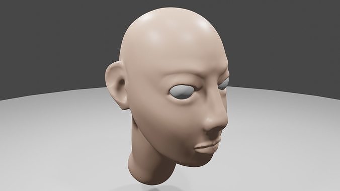 Human Head free 3D model | CGTrader