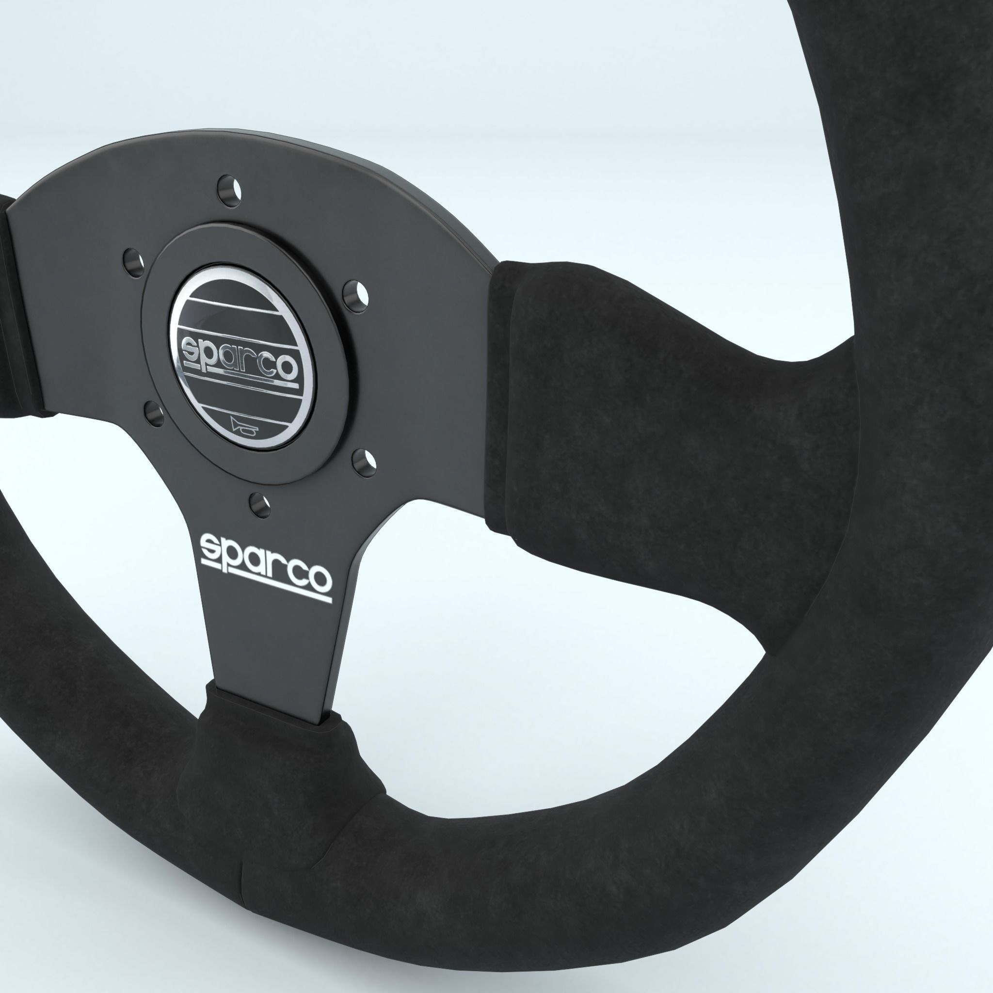 Steering Wheel Sparco P300 3D model | CGTrader
