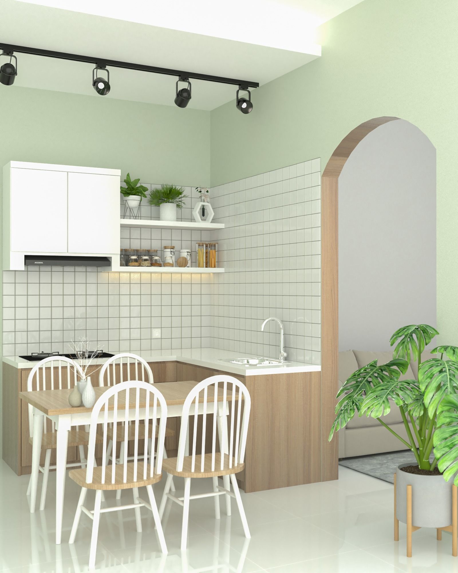 Kitchen Set Skp 3D model | CGTrader