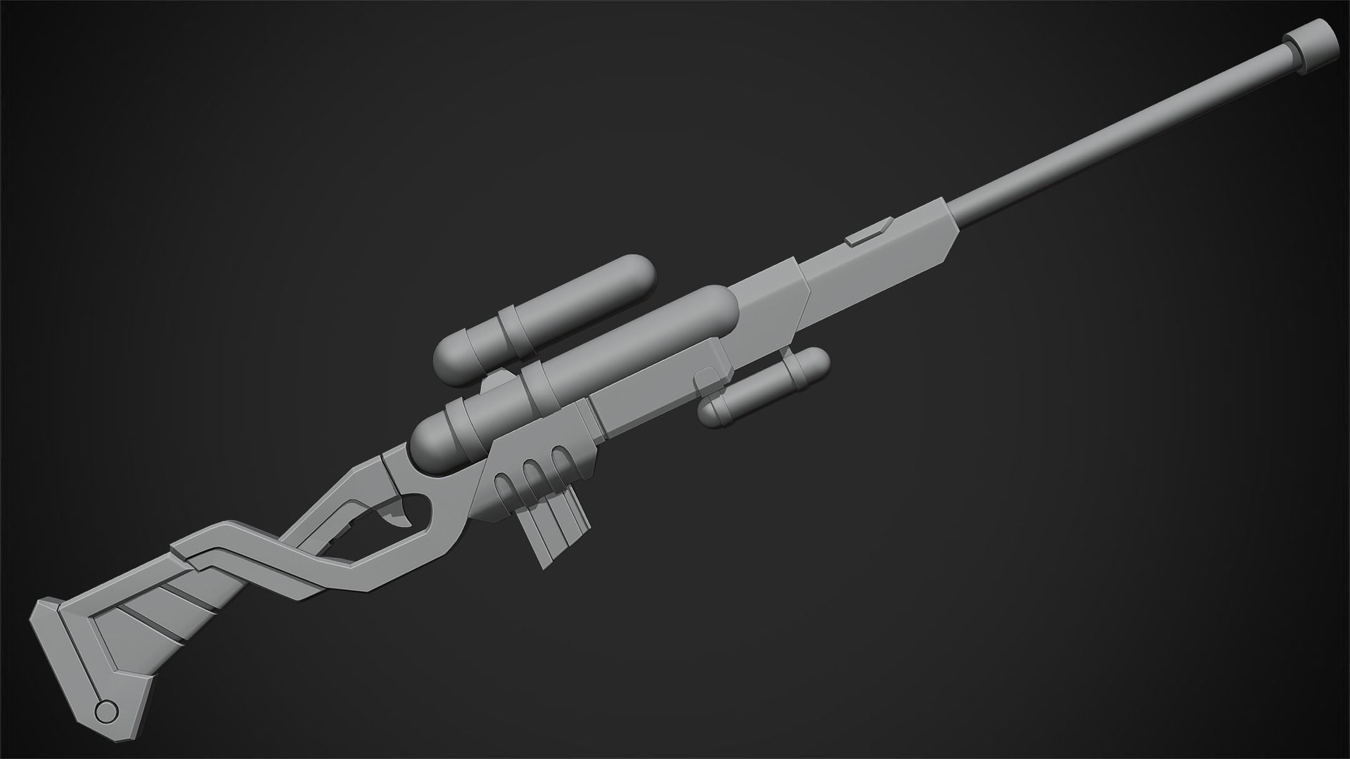 Caitlyn Pool Party Skin Shotgun for Cosplay 3D model 3D printable ...
