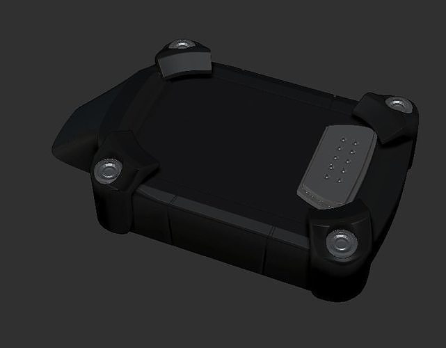 The Batman Communicator Watch 3D model 3D printable | CGTrader