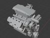 ecotec V6 engine 3D model 3D printable | CGTrader