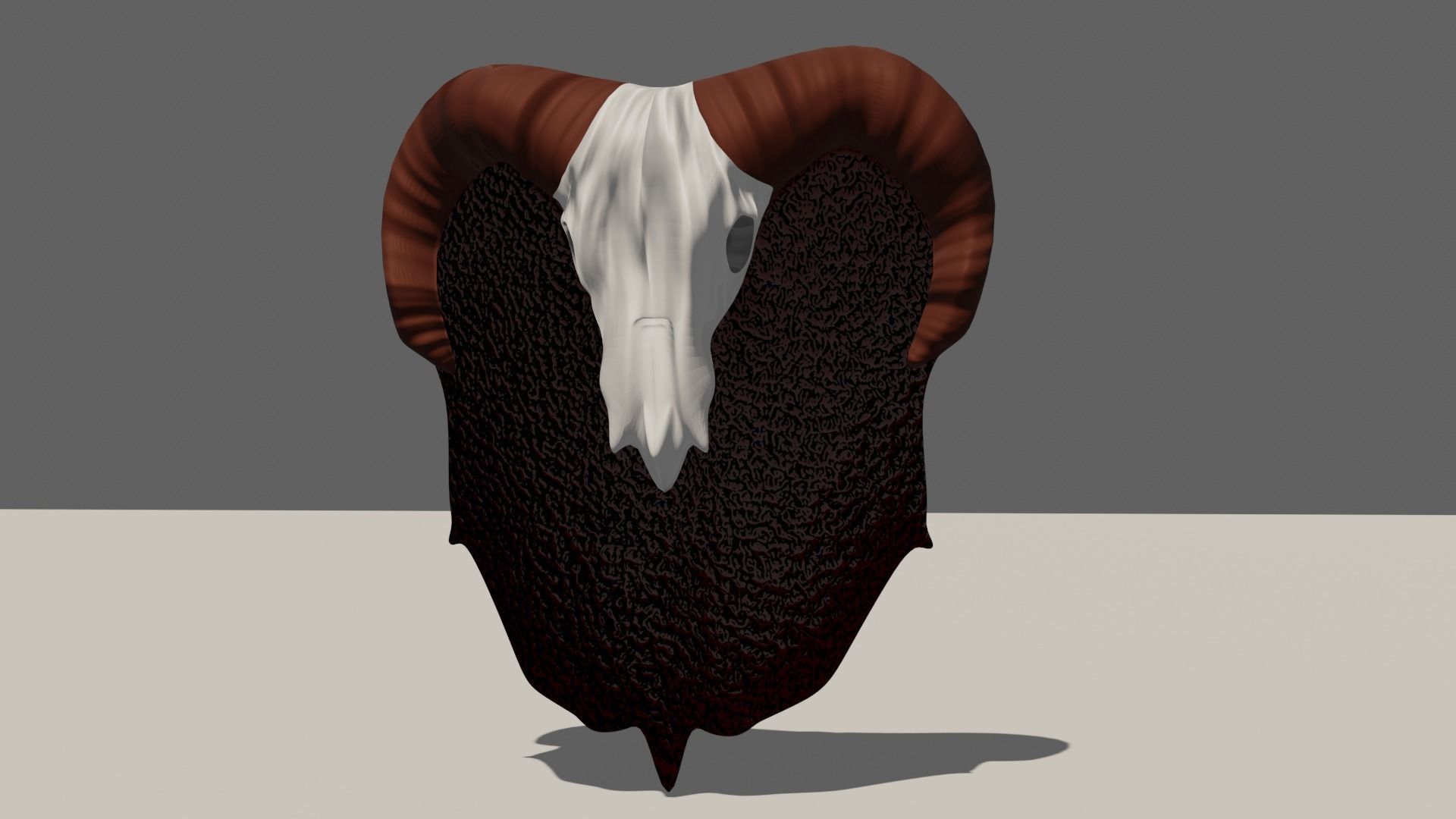 Hell shield 3D model | CGTrader