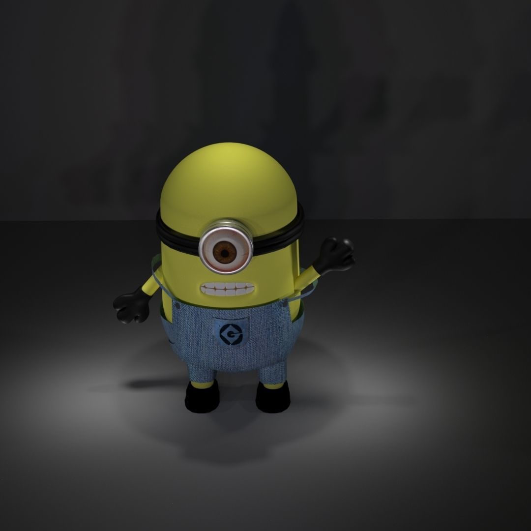 3D model Minion character 3D model VR / AR / low-poly | CGTrader
