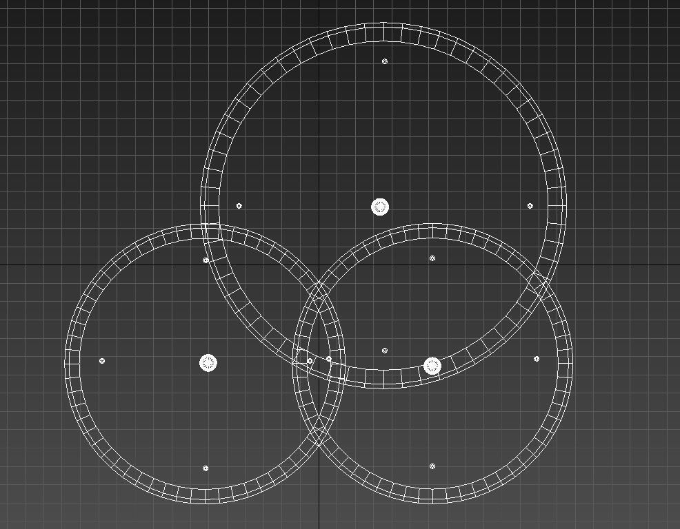 Round suspended ceiling 3D model | CGTrader