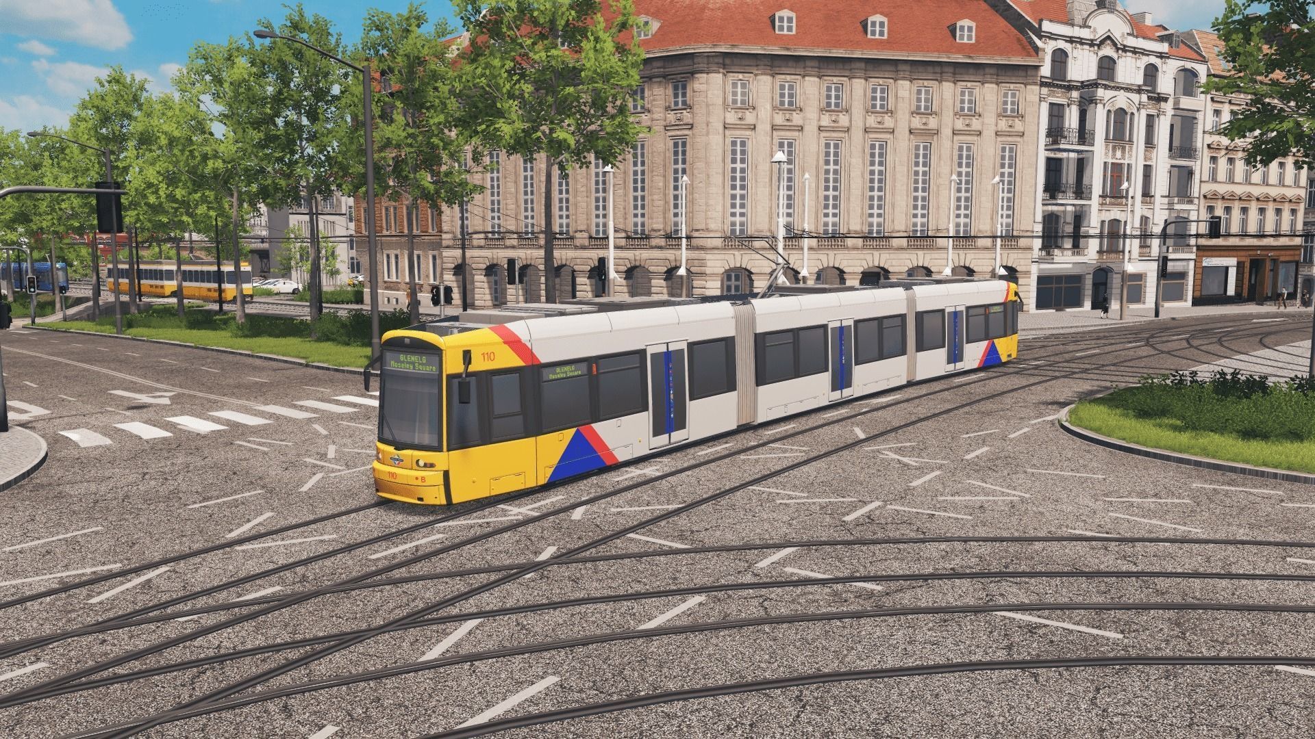 3D model Flexity Classic 100 Series Tram VR / AR / low-poly | CGTrader