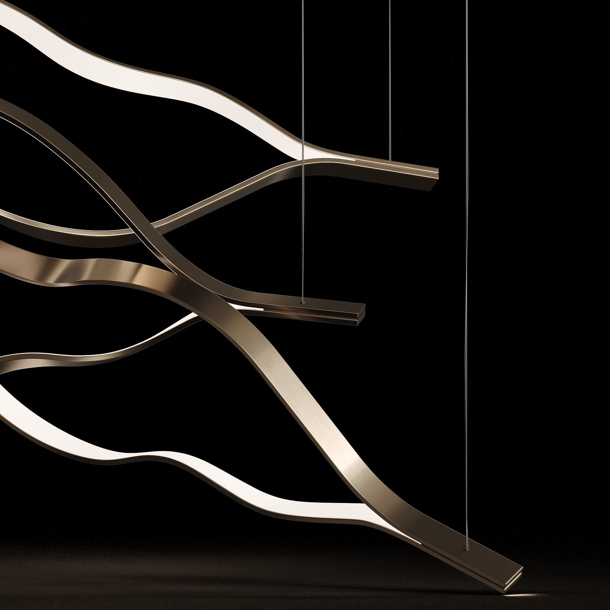 HENGE07 TAPE LIGHT LEAF 3D model | CGTrader