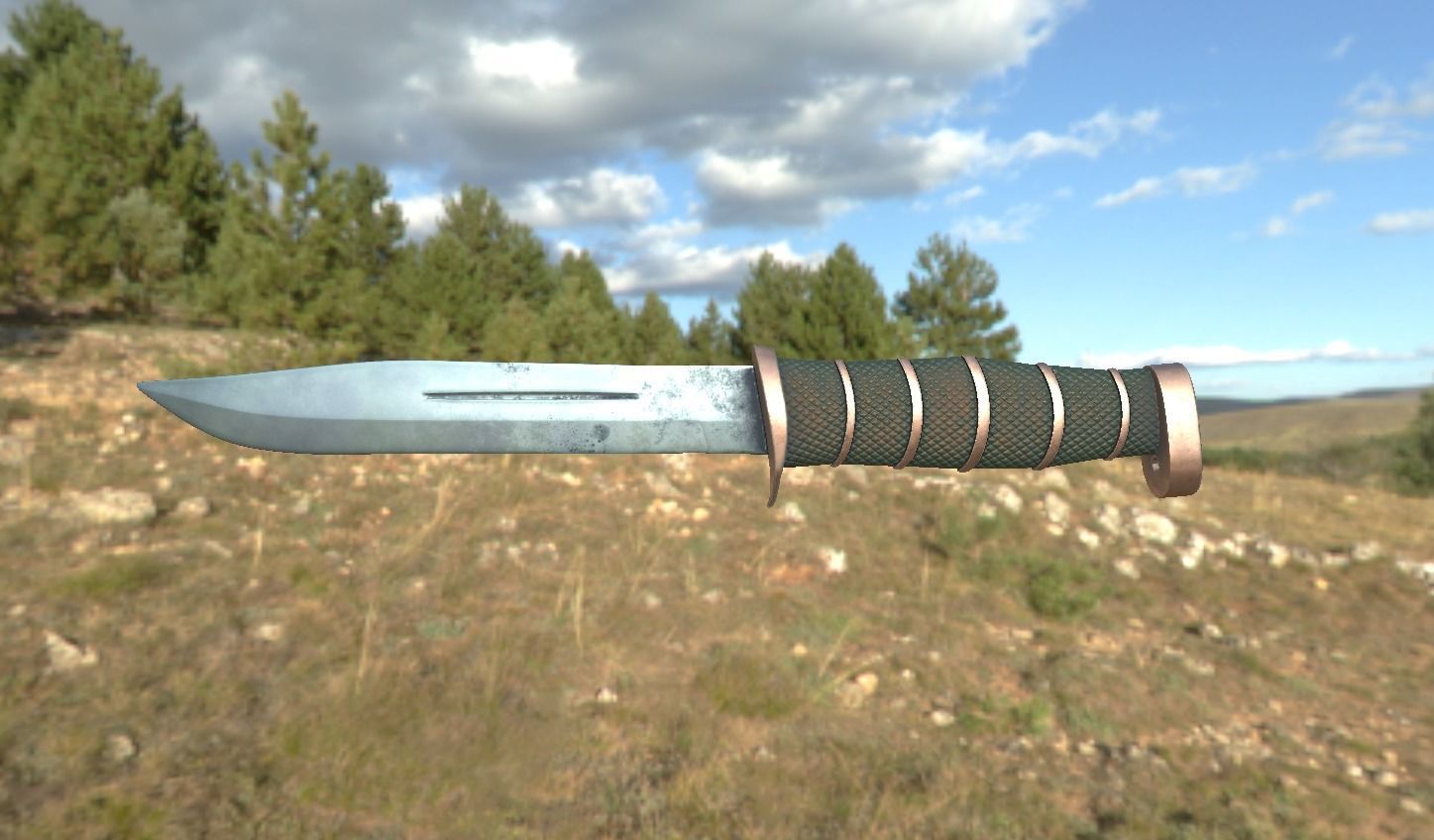 3D model Sabre Dagger VR / AR / low-poly | CGTrader