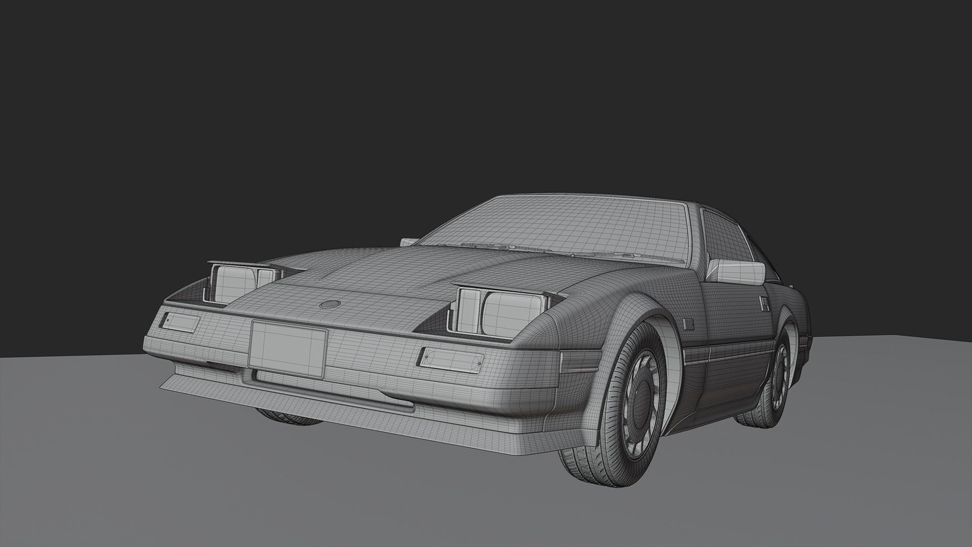 3D model Nissan 300zx z31 1985 VR / AR / low-poly | CGTrader