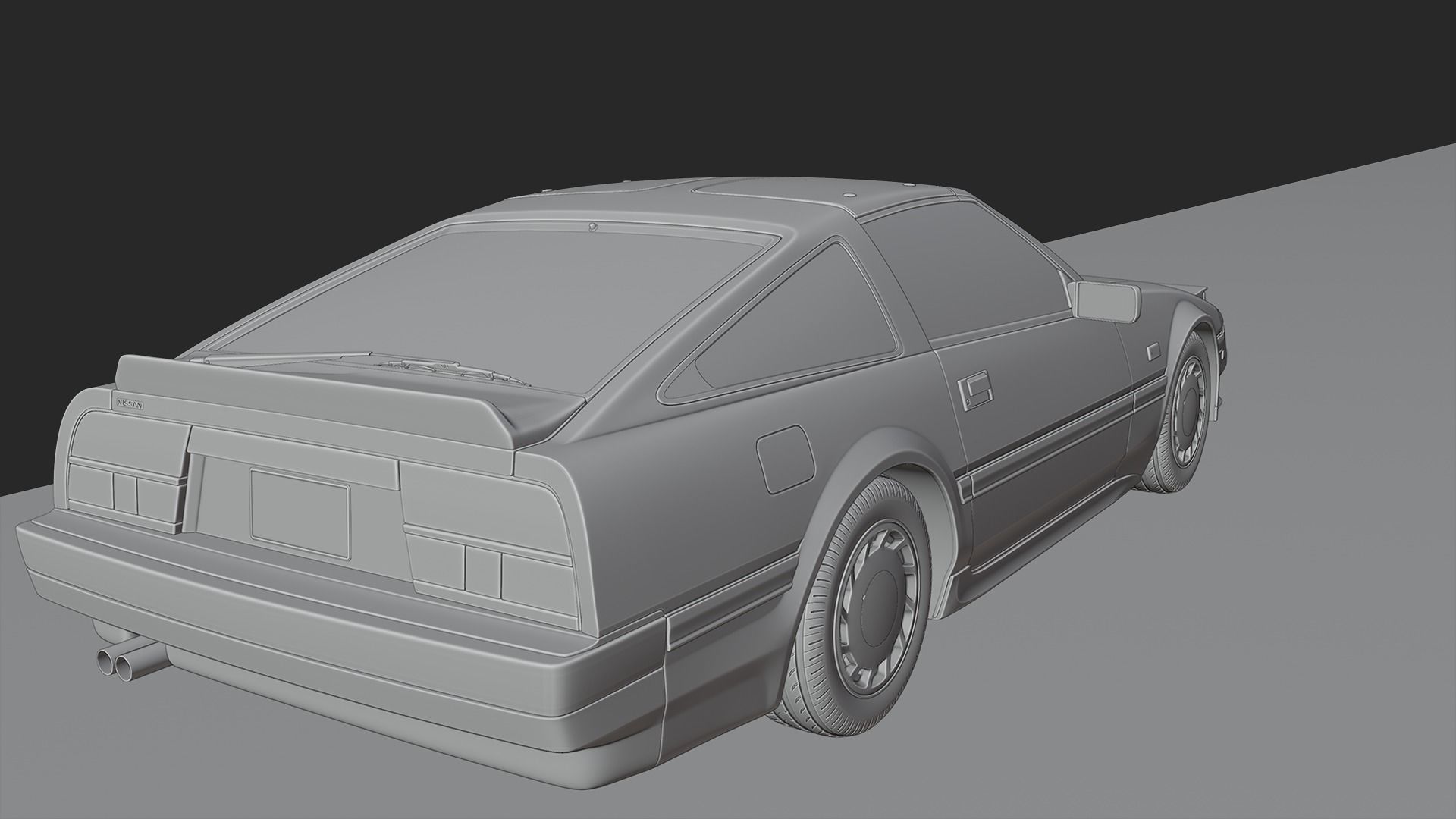 3D model Nissan 300zx z31 1985 VR / AR / low-poly | CGTrader