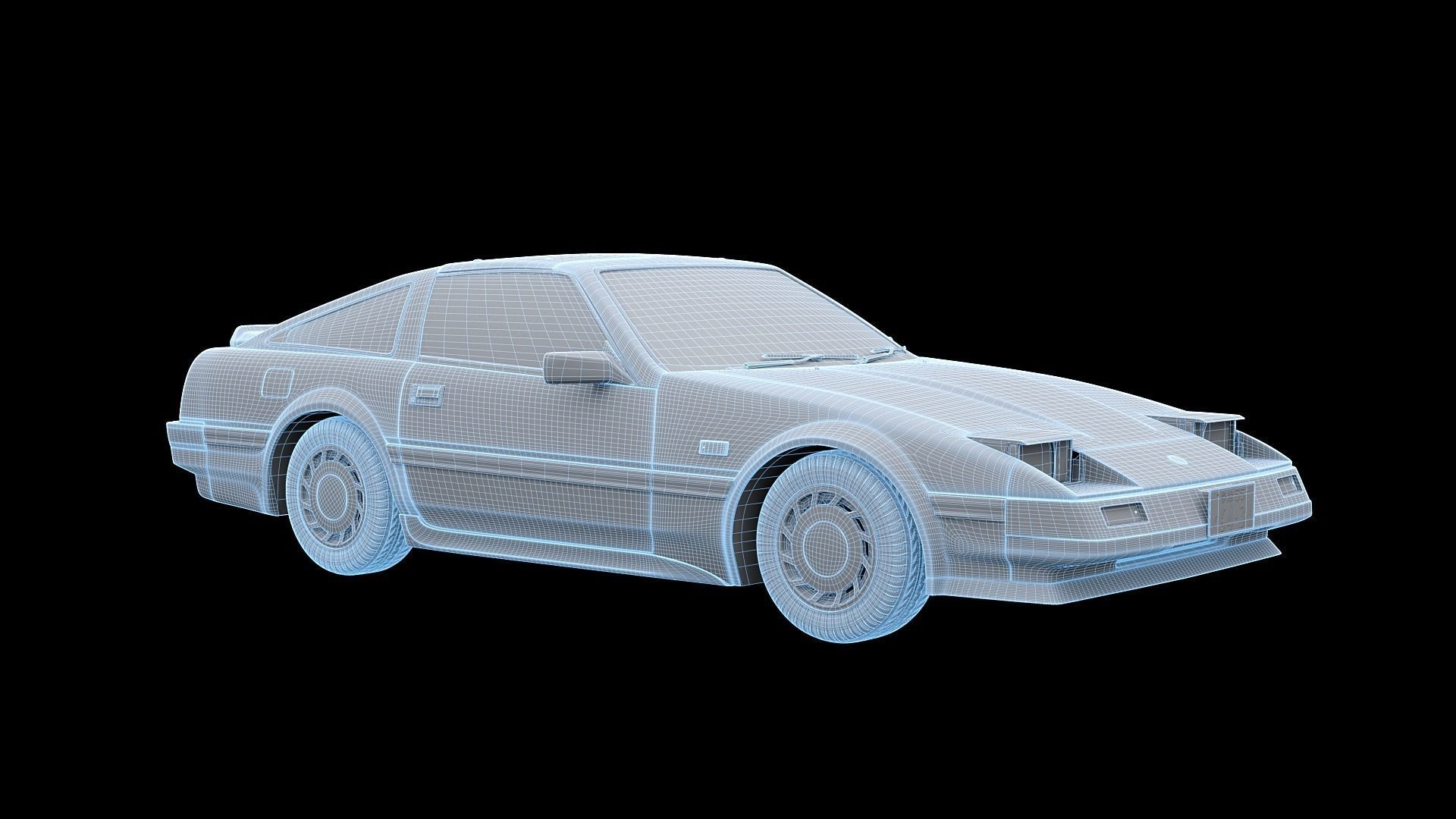 3D model Nissan 300zx z31 1985 VR / AR / low-poly | CGTrader