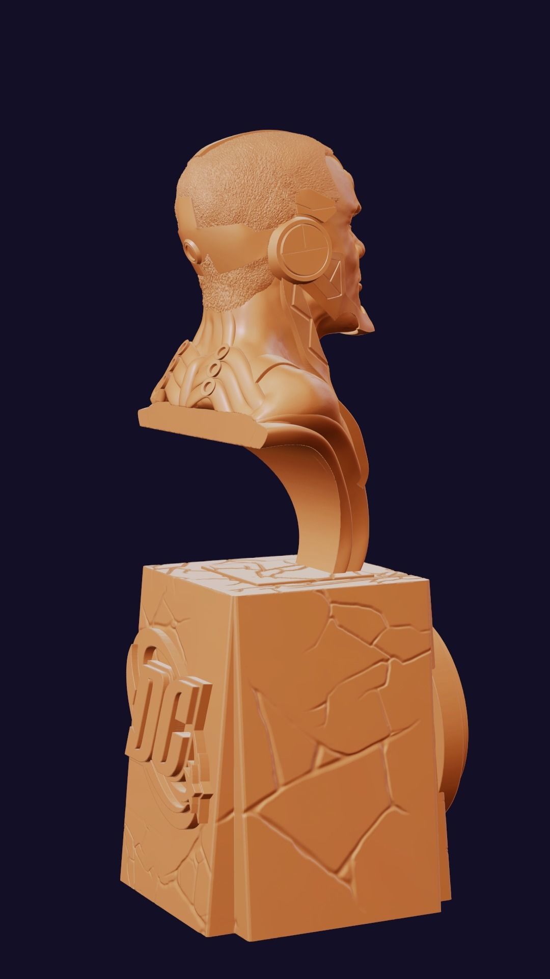 Cyborg - Classic DC 3D model 3D printable | CGTrader