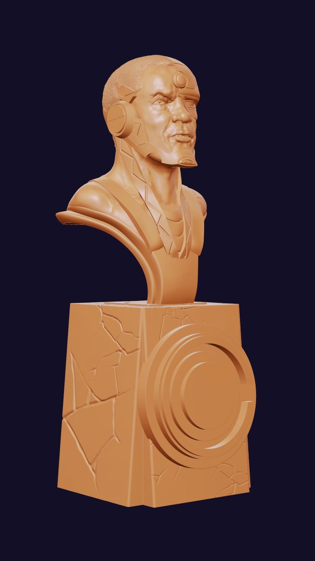 Cyborg - Classic DC 3D model 3D printable | CGTrader