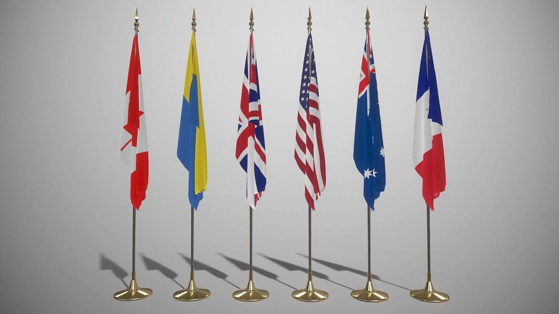 Set of 500 flag Texture | CGTrader