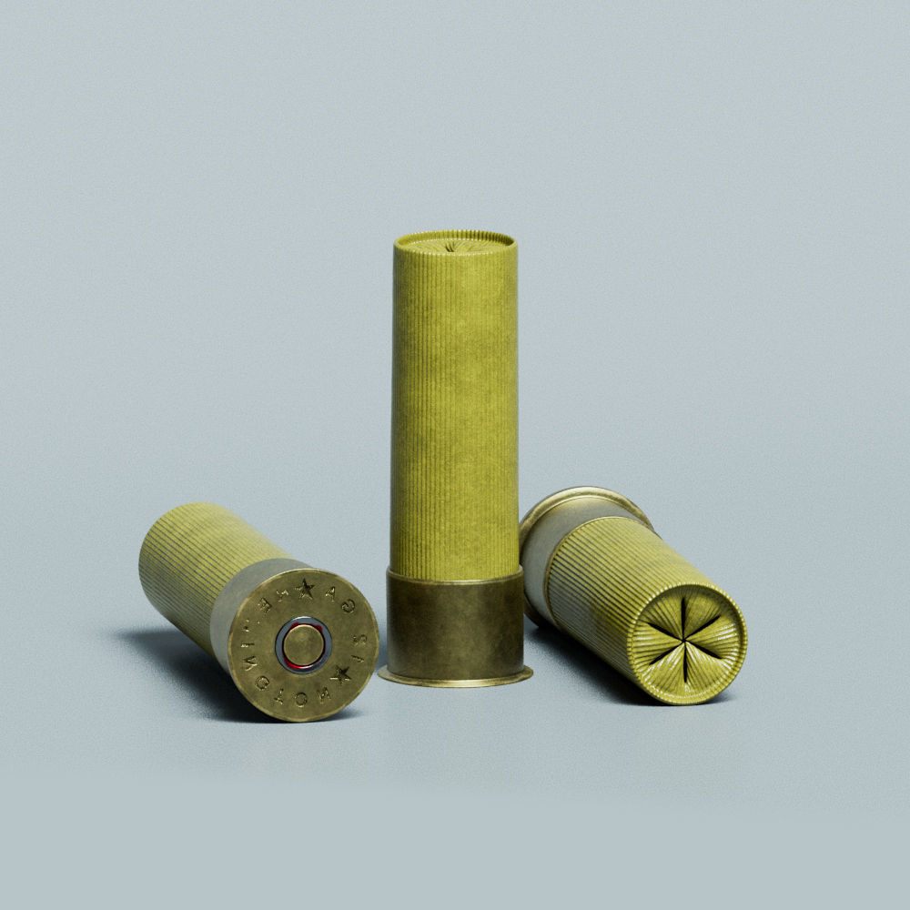 3D model SHOTGUN SHELLS VR / AR / low-poly | CGTrader
