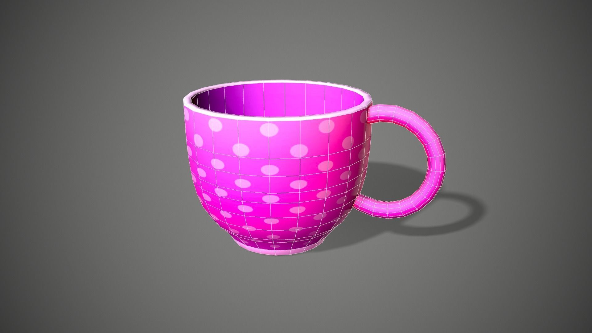 3D model Stylized Cup Colored VR / AR / low-poly | CGTrader