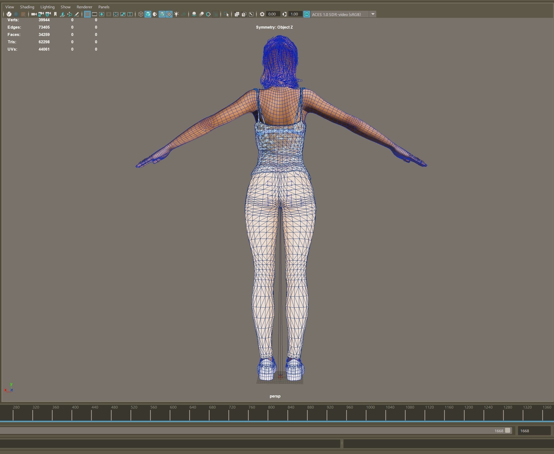 3d character - Dina 3D model animated rigged | CGTrader