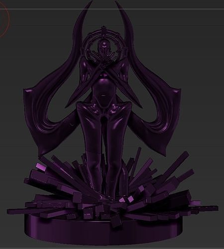FINAL FANTASY XIV HADES STATUE 3D model 3D printable | CGTrader