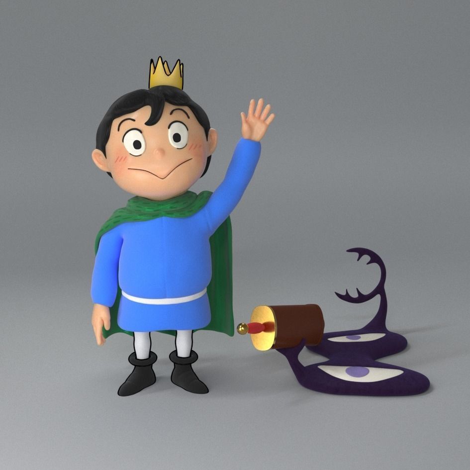 Boji and kage 3D model | CGTrader