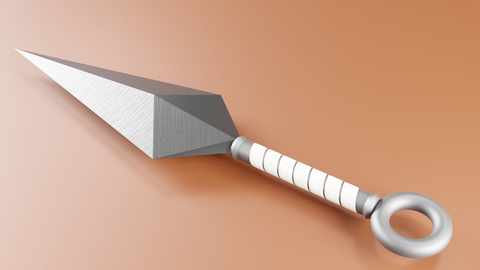 3D model kunai Knife VR / AR / low-poly | CGTrader