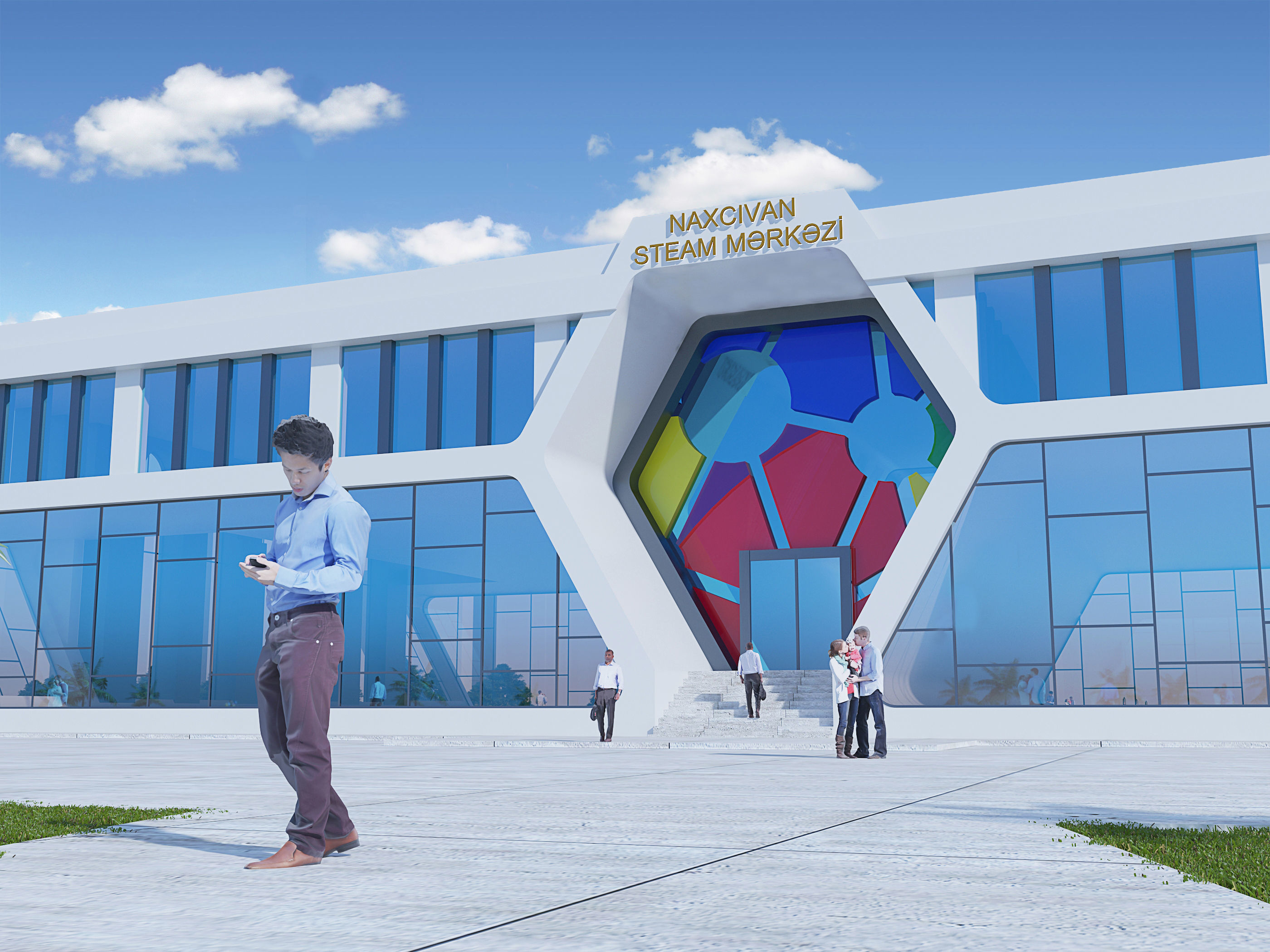 Steam Center 3D model | CGTrader