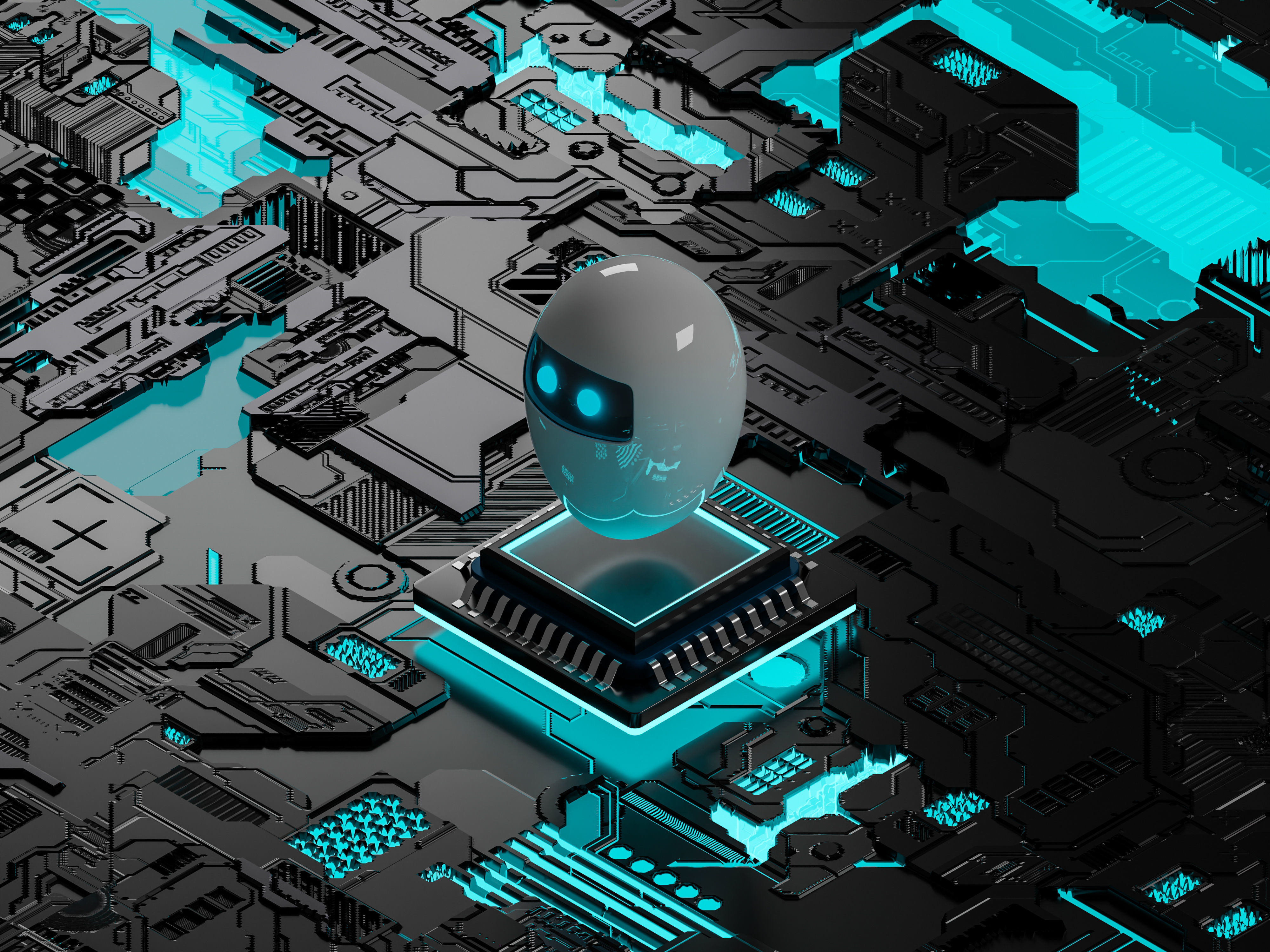 Artificial intelligence 3D model | CGTrader