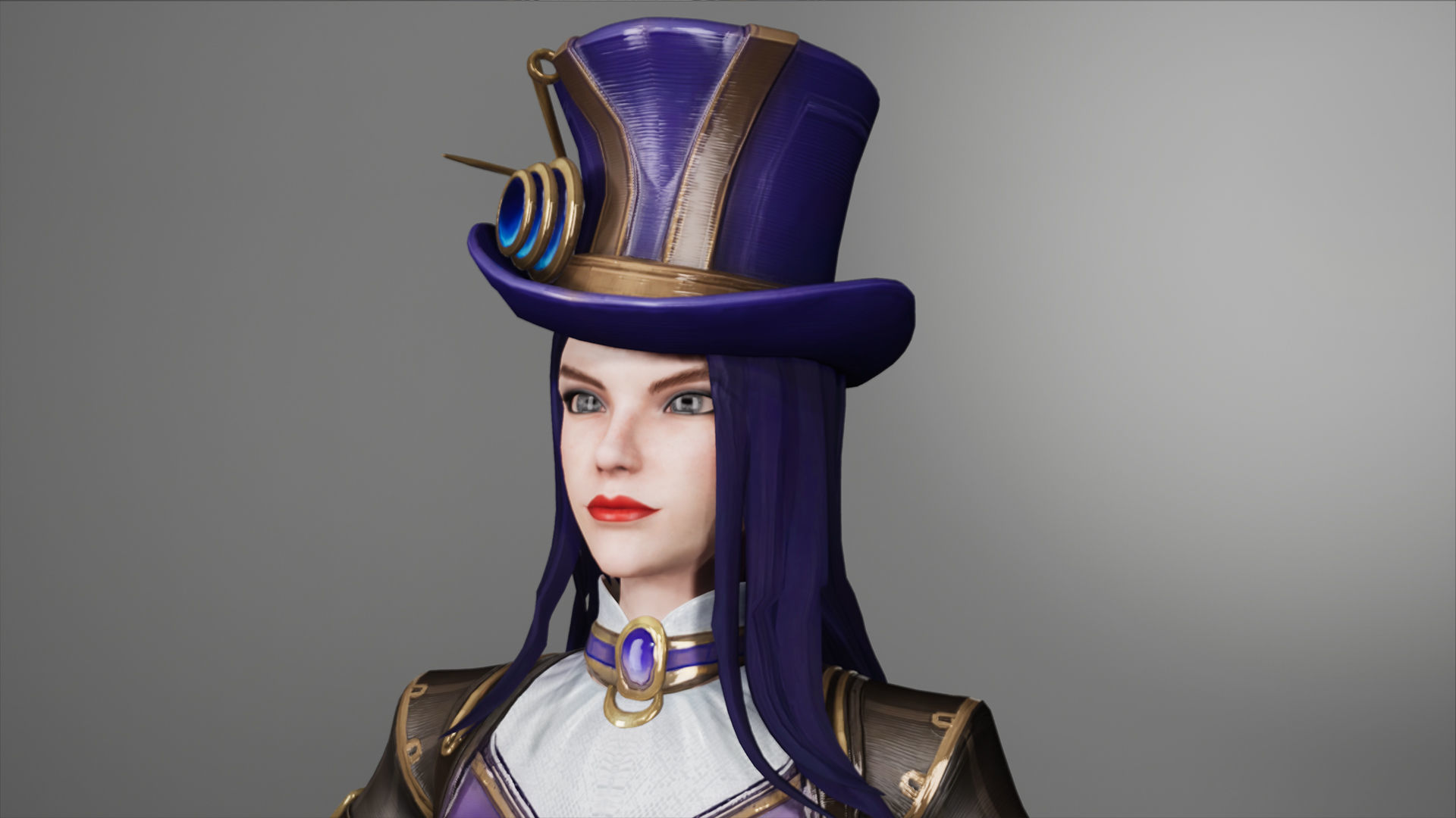 3D model Caitlyn league of legends arcane VR / AR / low-poly | CGTrader