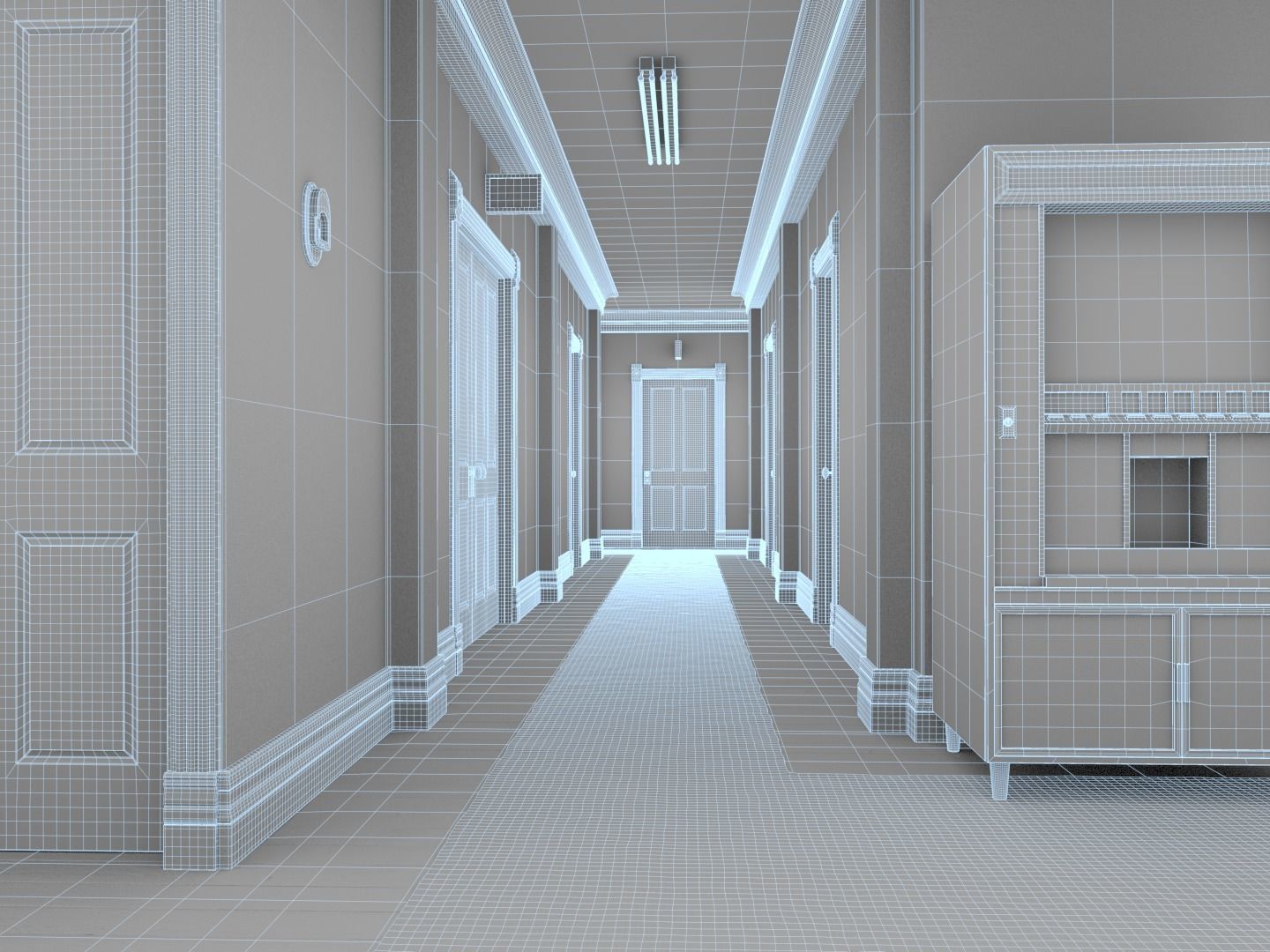 The Shining Overlook Hotel Interiors 3D Model Collection | CGTrader