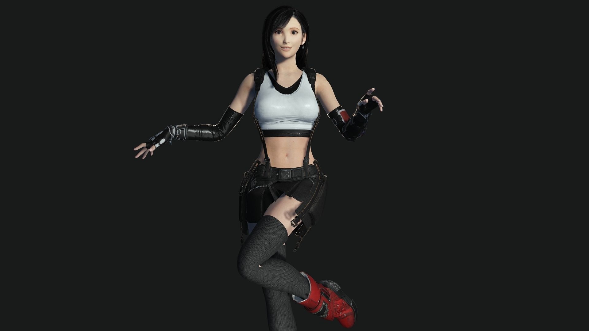 3D model Tifa Lockhart Game Ready VR / AR / low-poly | CGTrader