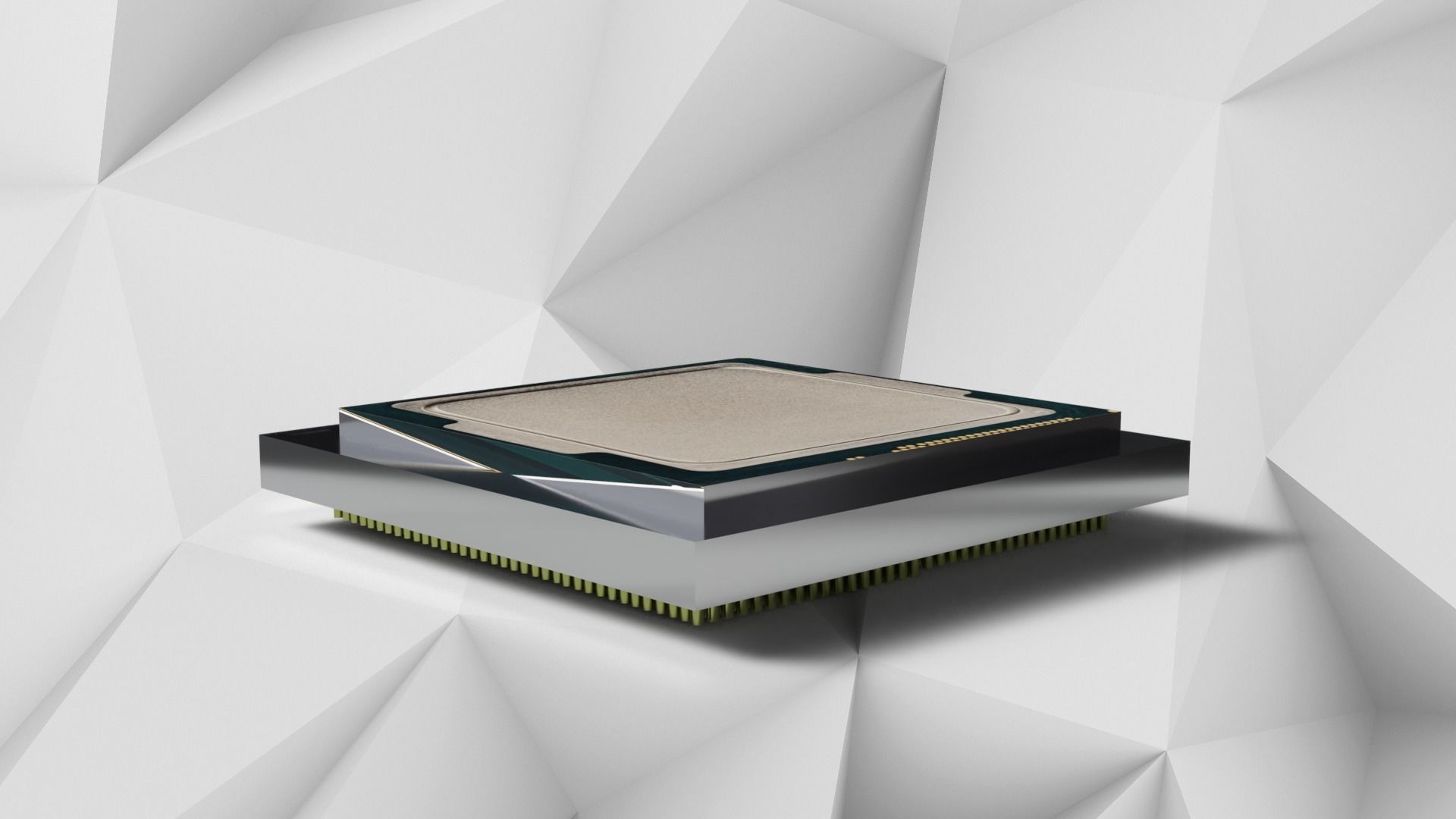 3D model A Simple Cpu VR / AR / low-poly | CGTrader