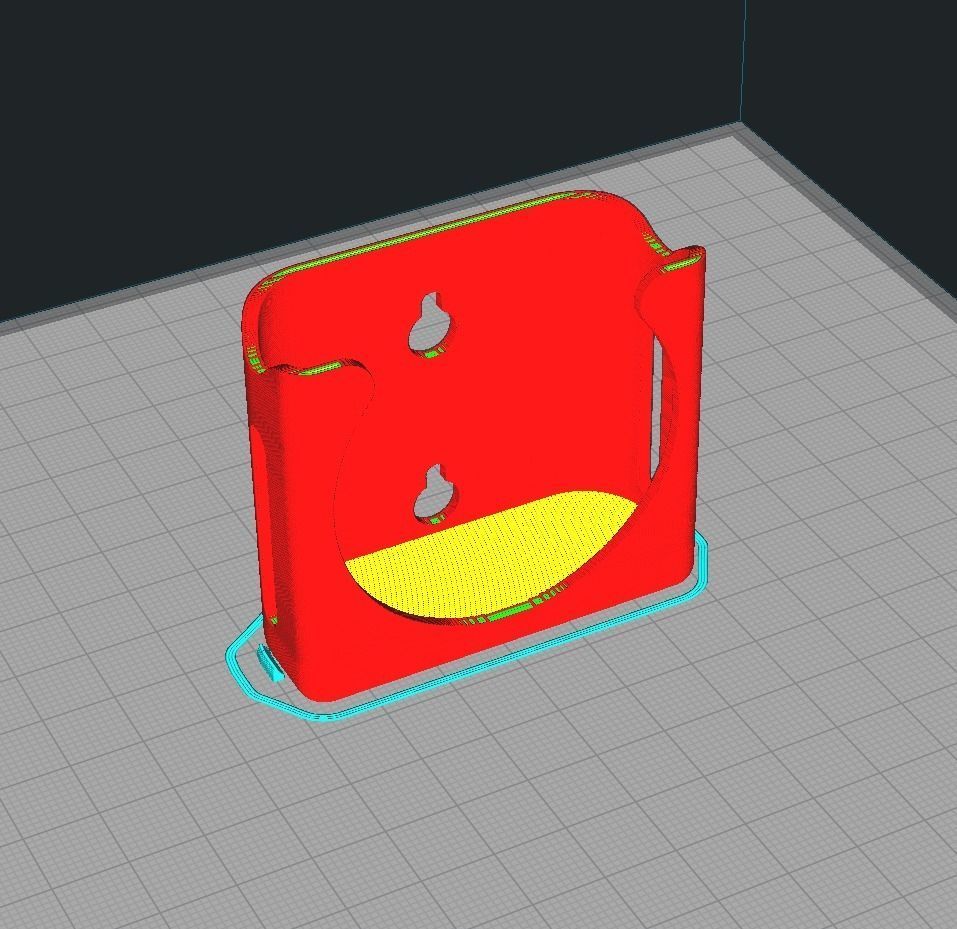 wall mount remote control 3D model 3D printable | CGTrader