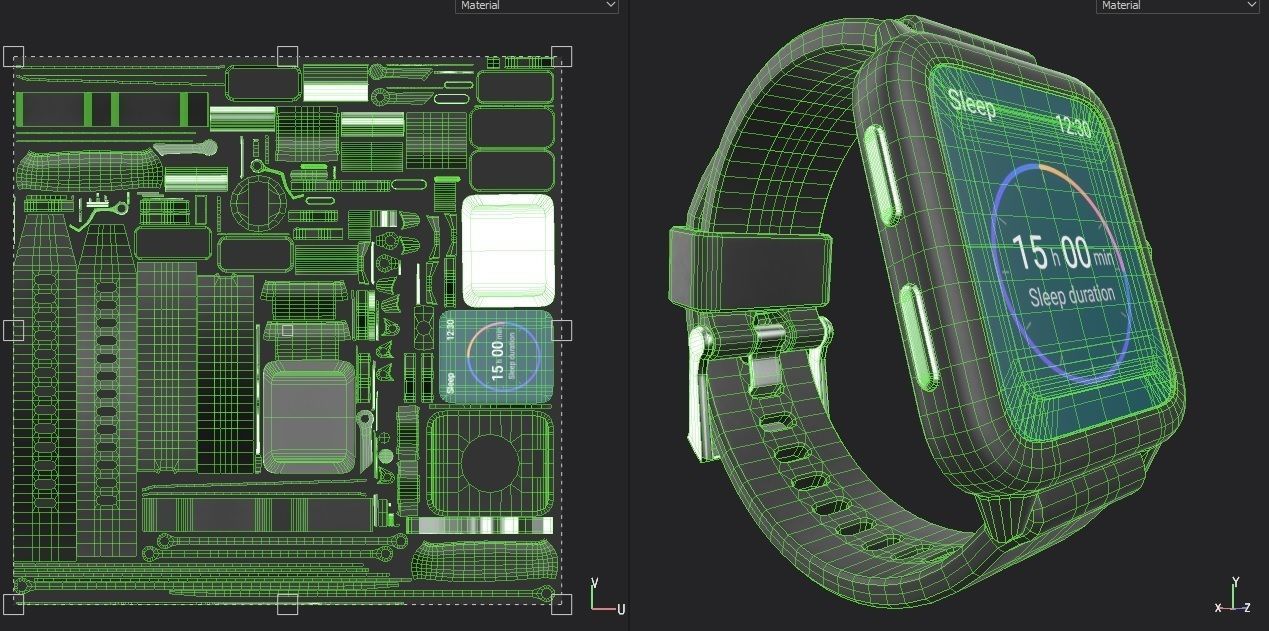 3D model Smart Watch 02 VR / AR / low-poly | CGTrader