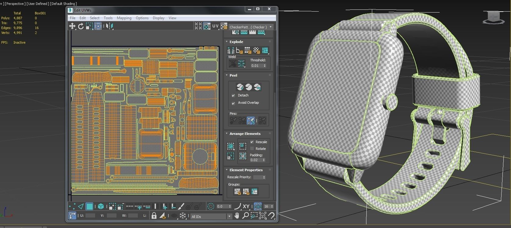 3D model Smart Watch 02 VR / AR / low-poly | CGTrader